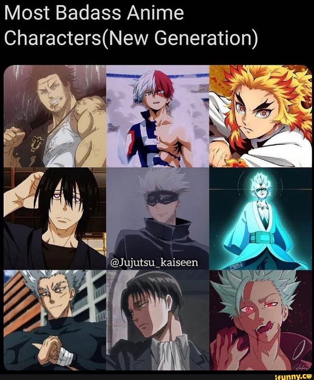 Most Badass Anime Generation) - iFunny