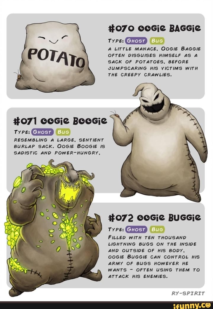 #070 cecie BAGGIC A LITTLE MANACE, OOGIE BAGGIE OFTEN DISGUISES HIMSELF ...