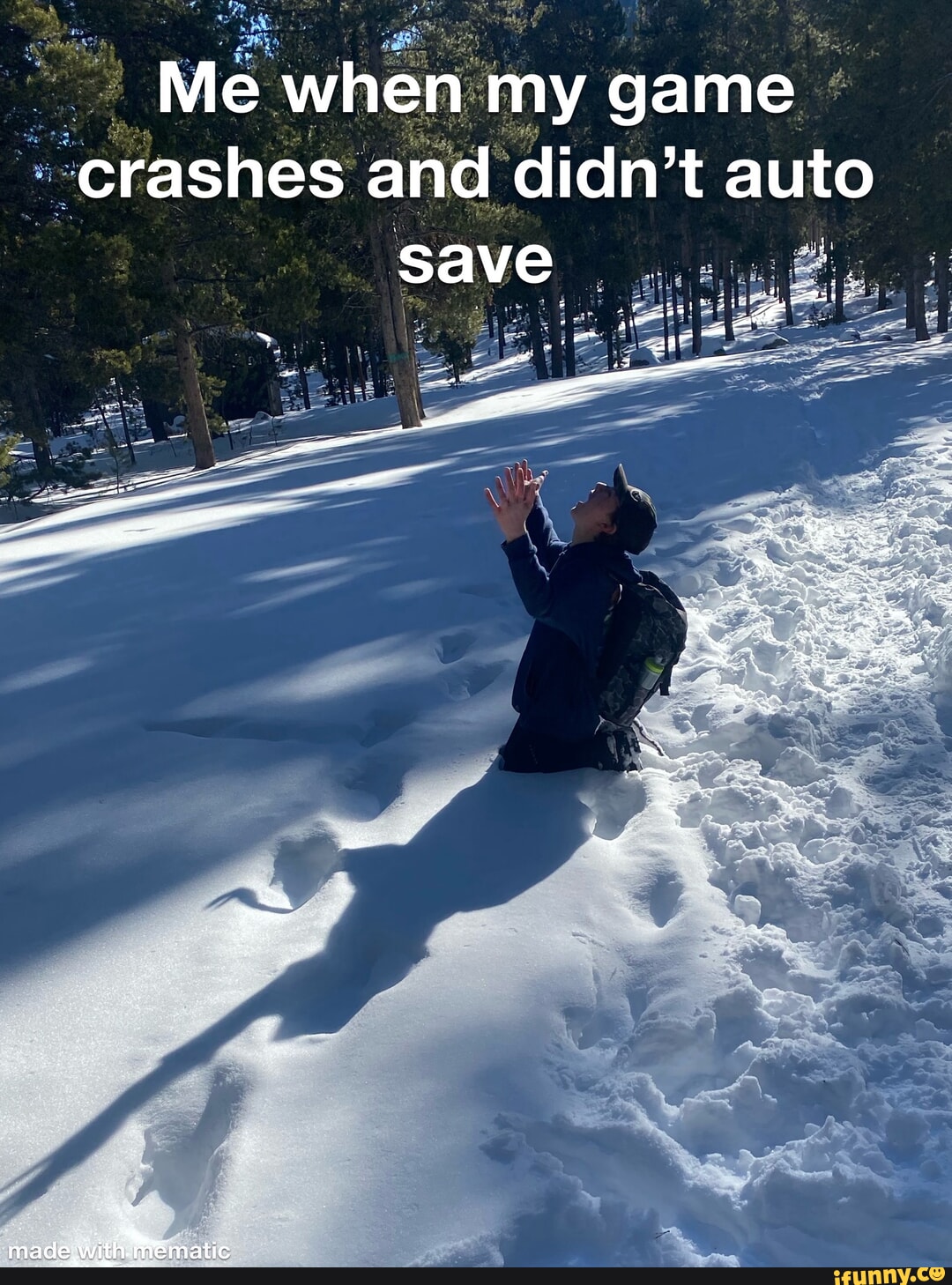 Bro was literally not capping - iFunny