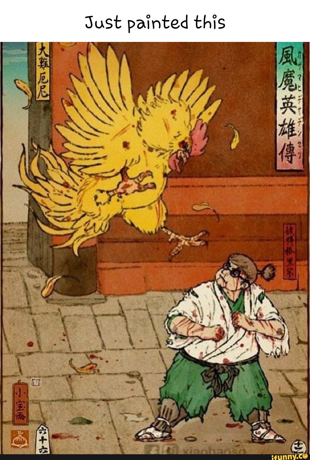 Just painted this os - iFunny