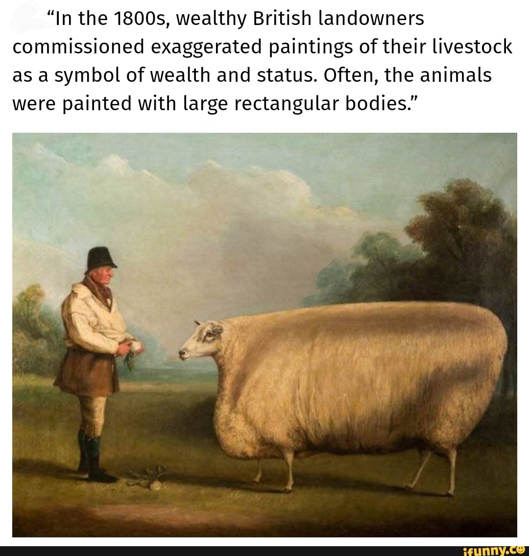 "In the 1800s, wealthy British landowners commissioned exaggerated ...
