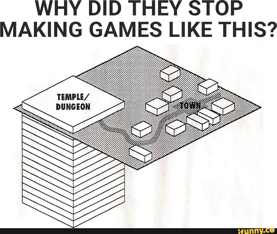 WHY DID THEY STOP MAKING GAMES LIKE THIS? - iFunny