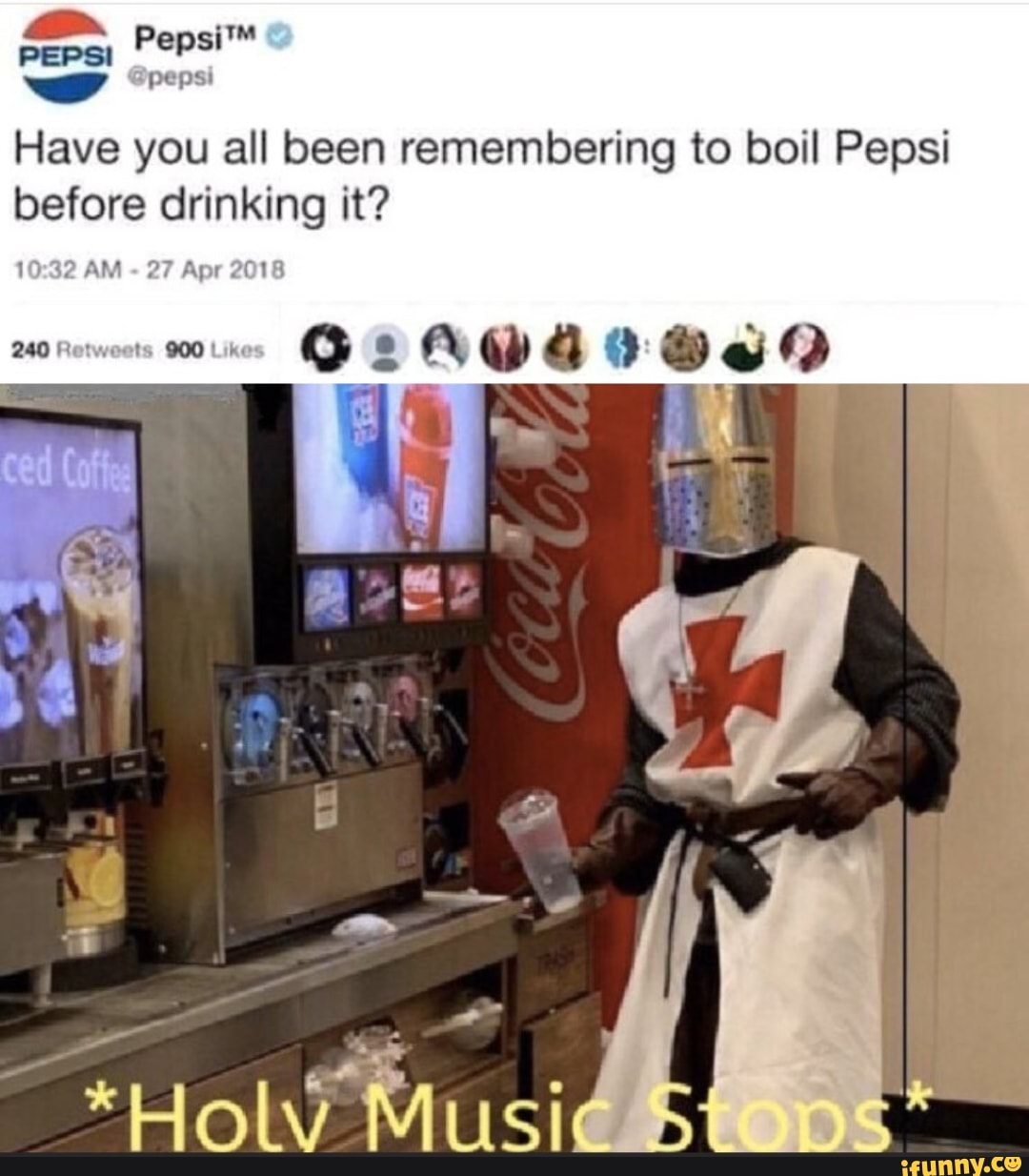 Pepsi Have you all been remembering to boil Pepsi before drinking it ...