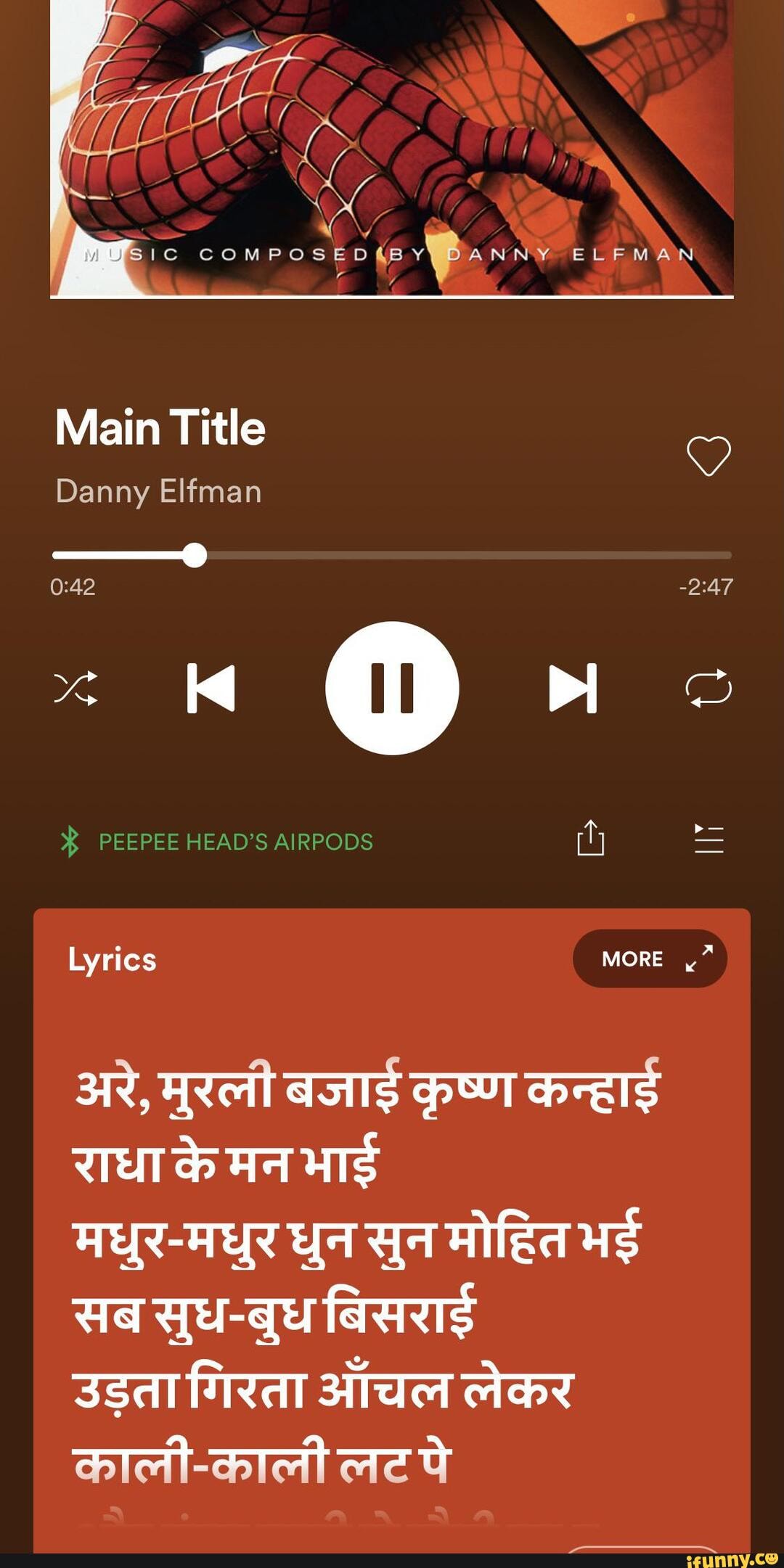 Sic composen BBanny ELFMAN Main Title Danny Elfman PEEPEE HEAD'S ...