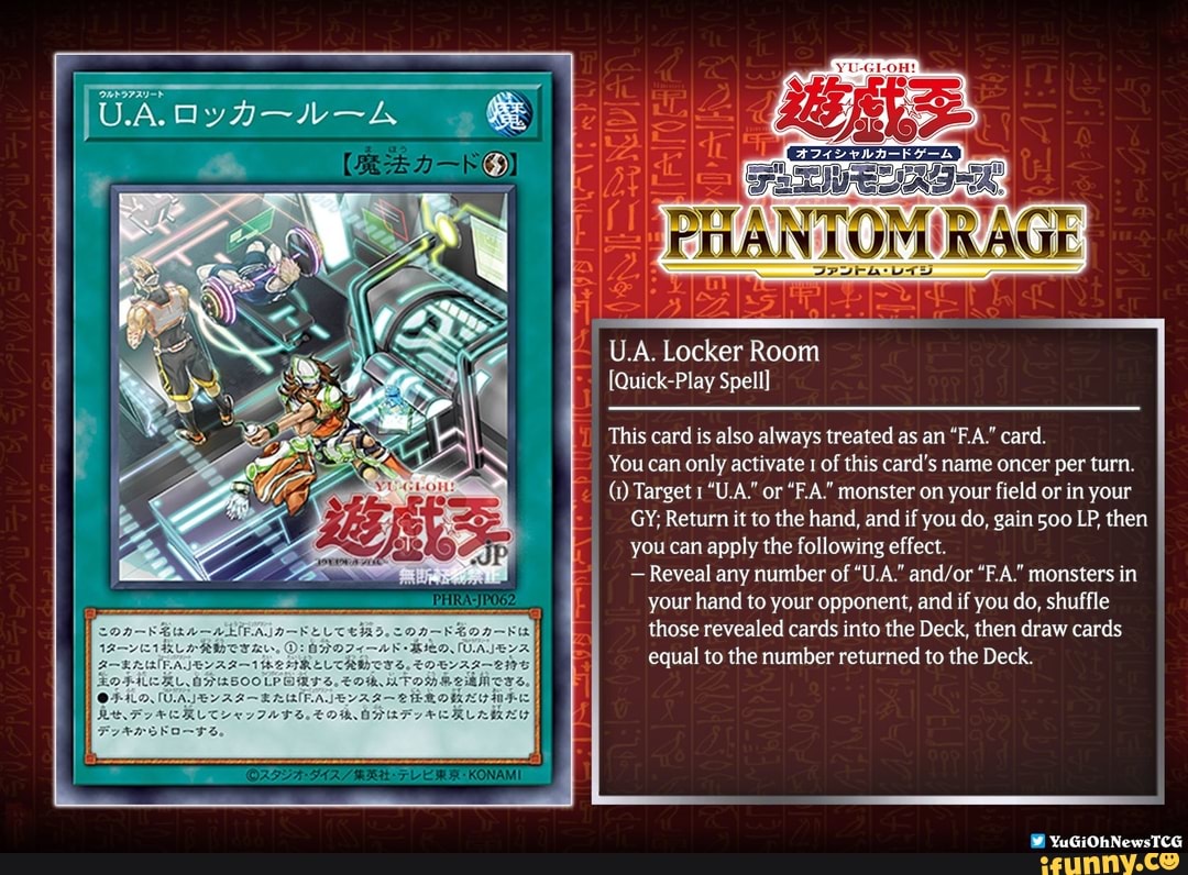 [Quick-Play Spell] This card is also always treated as an "FA." card ...