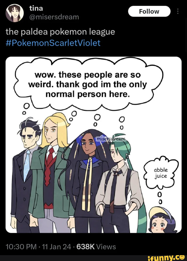 The paldea pokemon league #PokemonScarletViolet wow. these people are ...