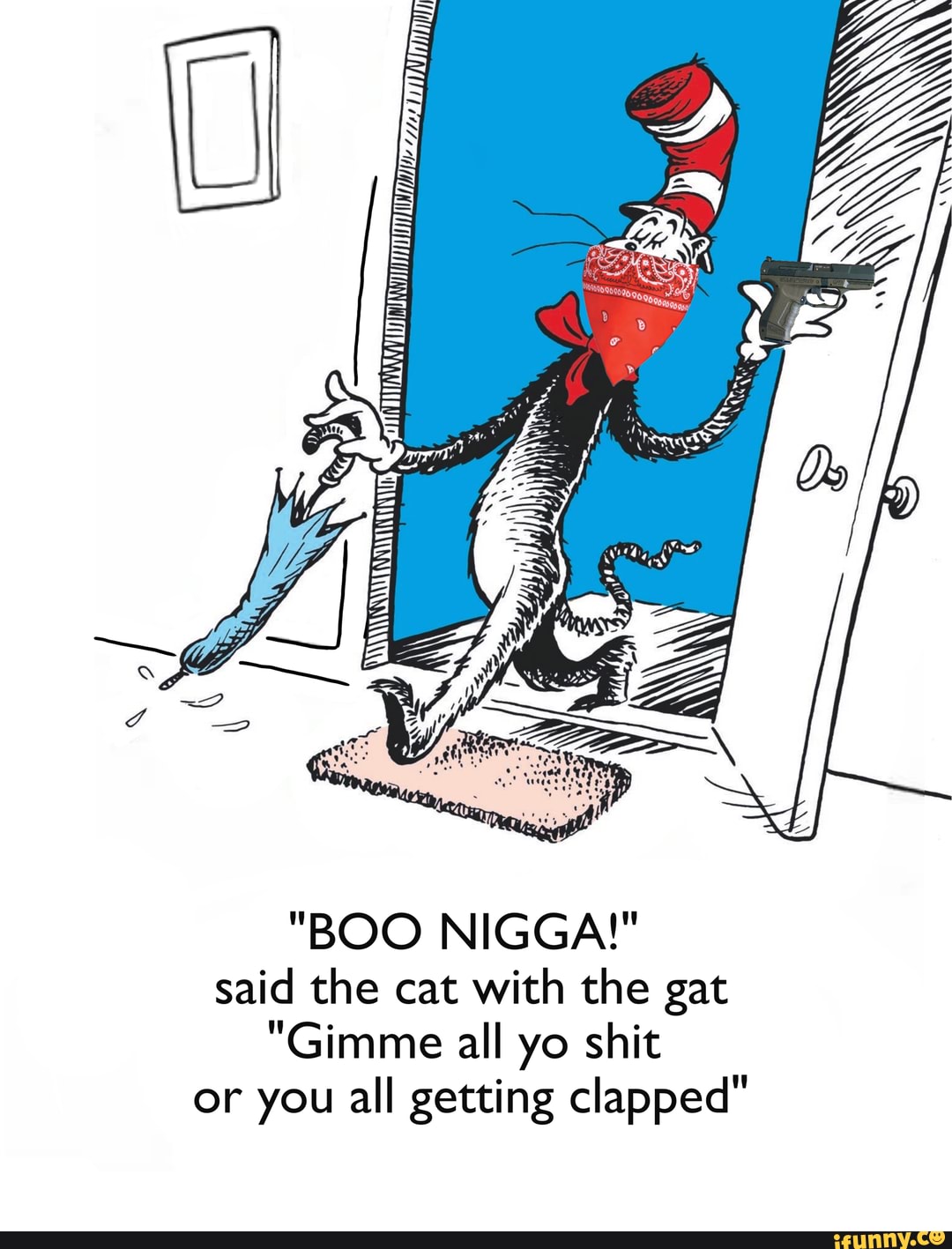 (remastered) The Bat with the Gat: a short story by juicybignut - "BOO ...
