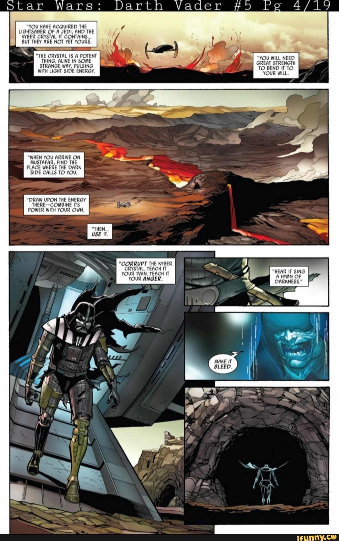 Ptar Wars: "YOU HAVE ACQUIRED THE LIGHTSABER OF A JEDI, AND THE KYBER ...