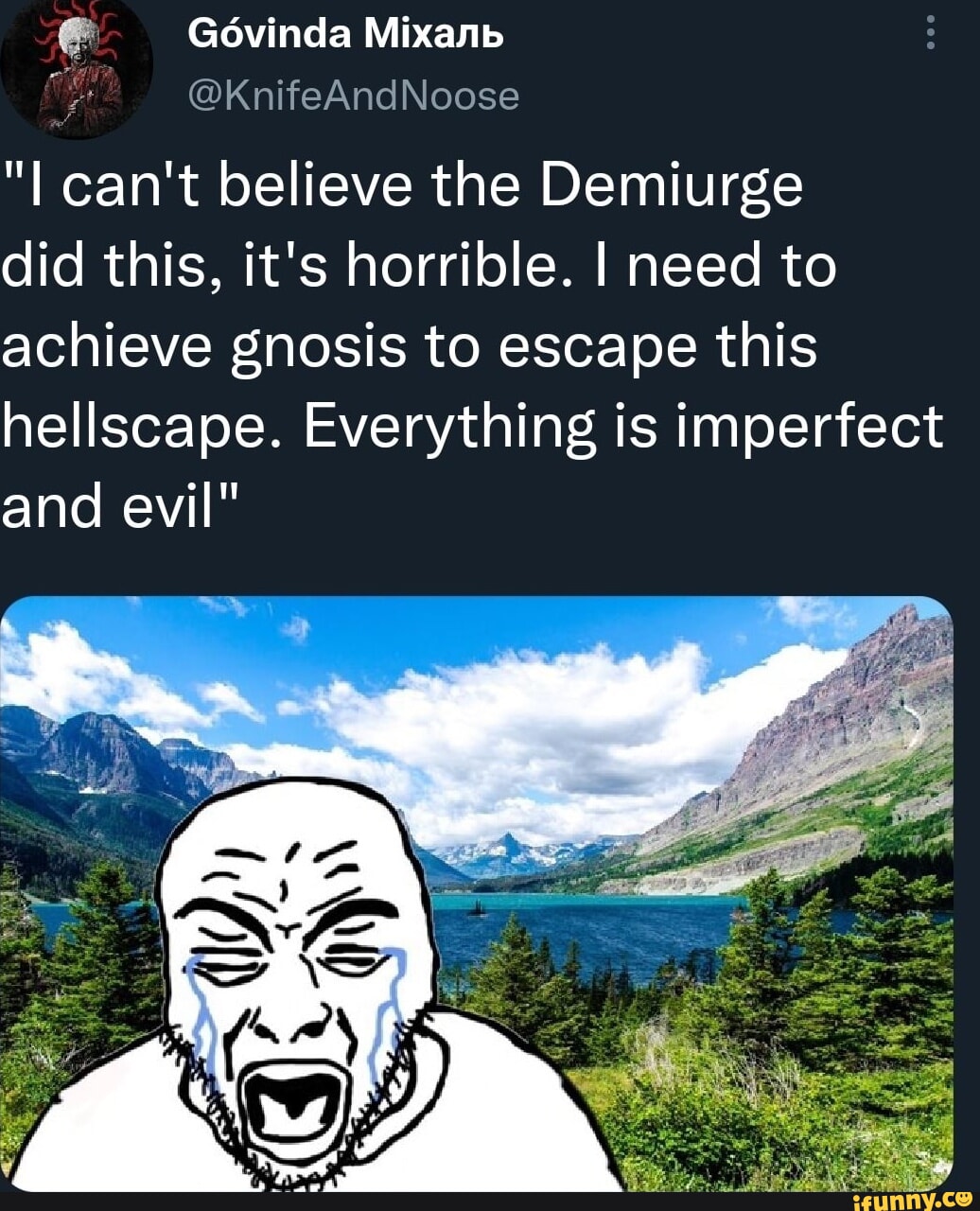Demiurge memes. Best Collection of funny Demiurge pictures on iFunny