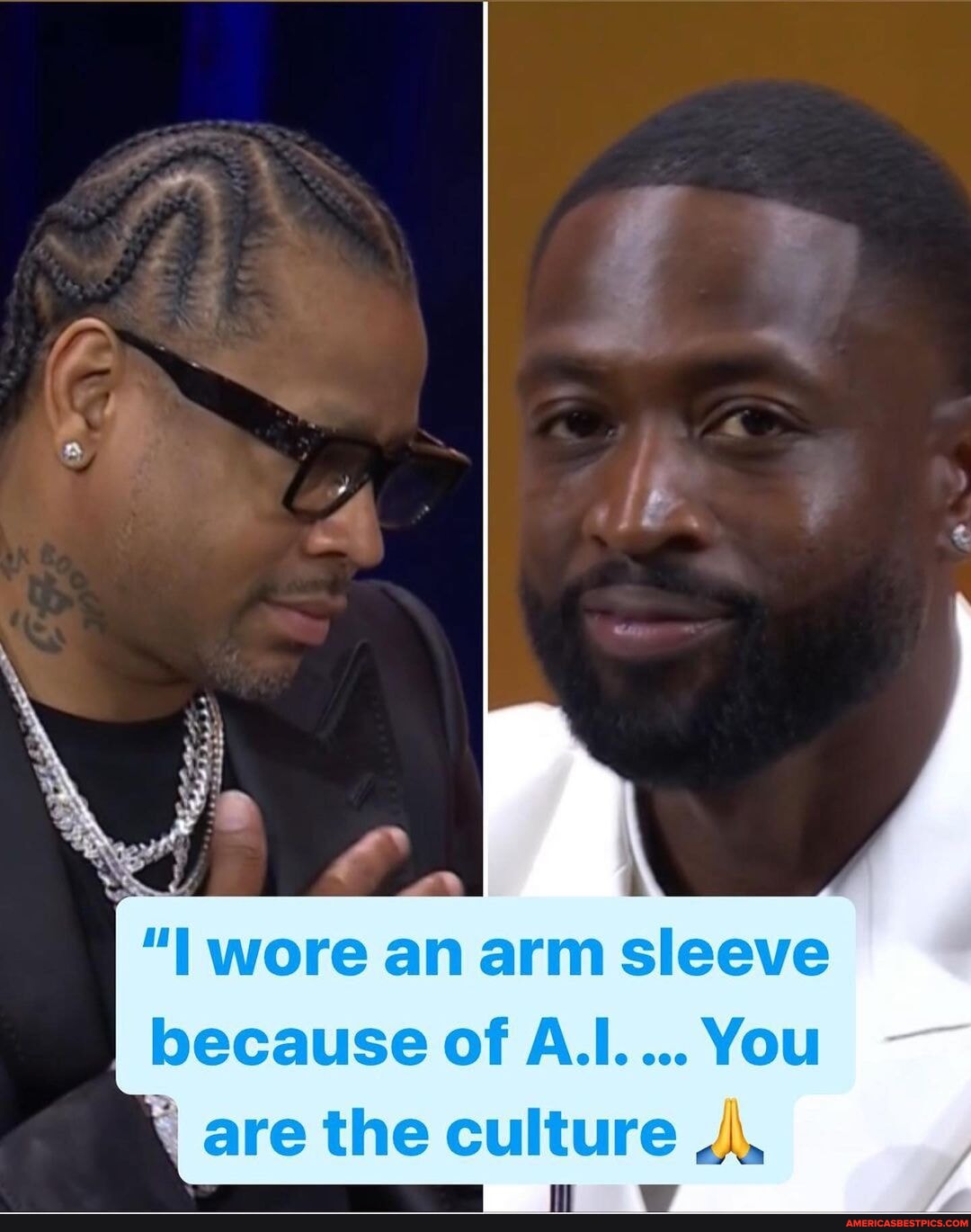 These moments D-Wade shared with Allen Iverson and his Dad were ...
