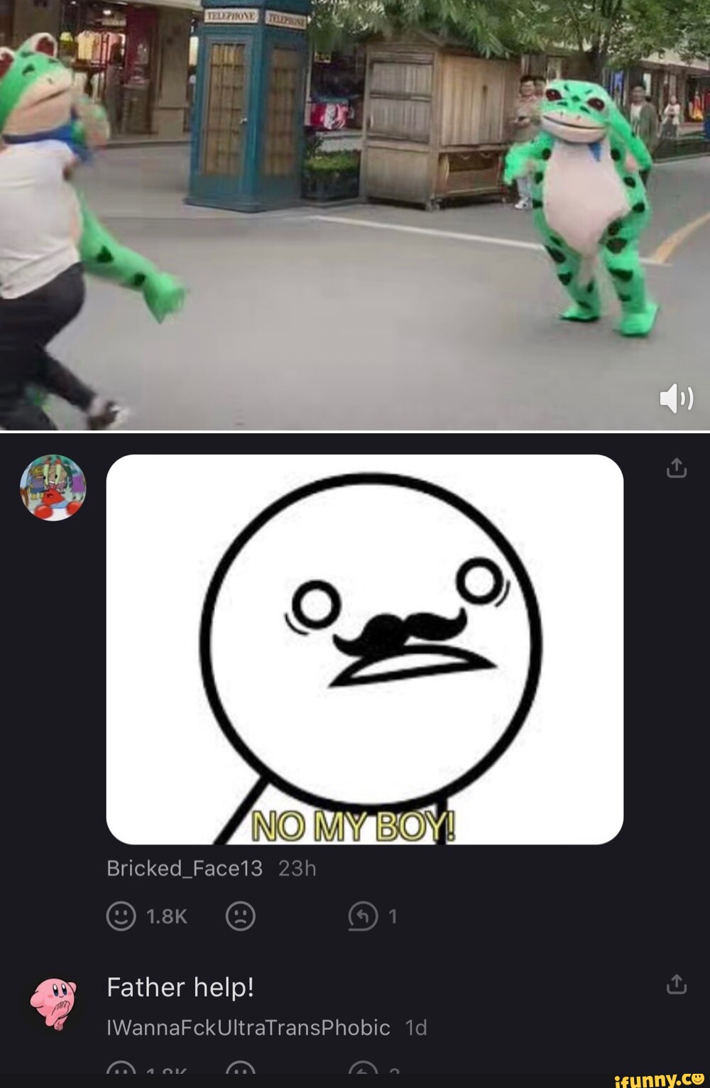 Yall meet Scream big cousin "Holler" PITT - iFunny