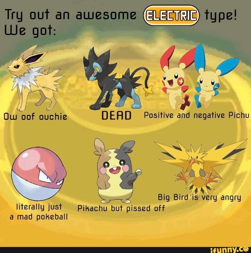 Electrictype memes. Best Collection of funny Electrictype pictures on ...