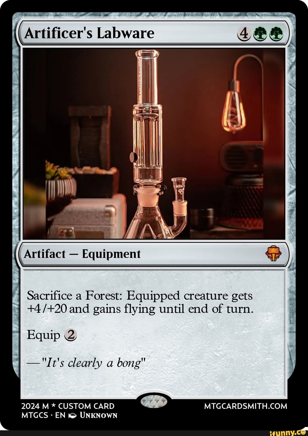 Salt Artificer's Labware Artifact - Equipment Sacrifice a Forest ...