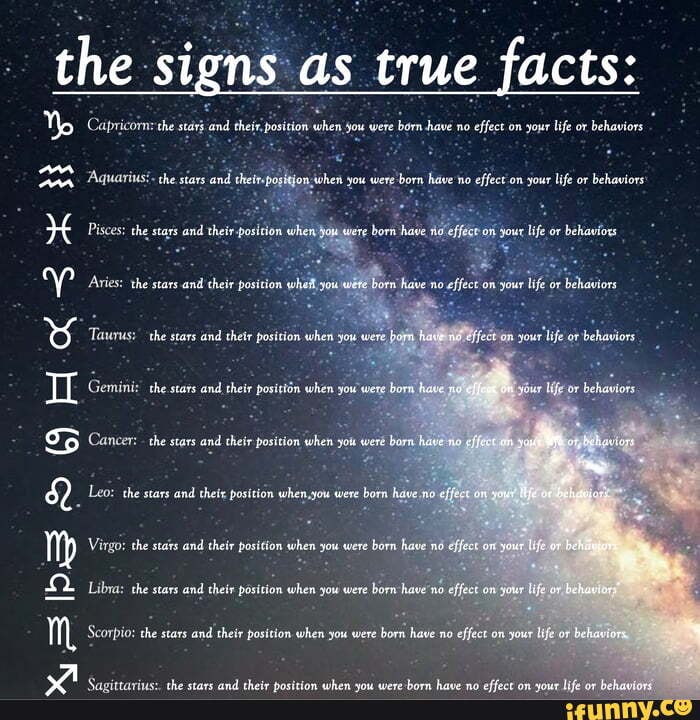 Star_sign memes. Best Collection of funny Star_sign pictures on iFunny