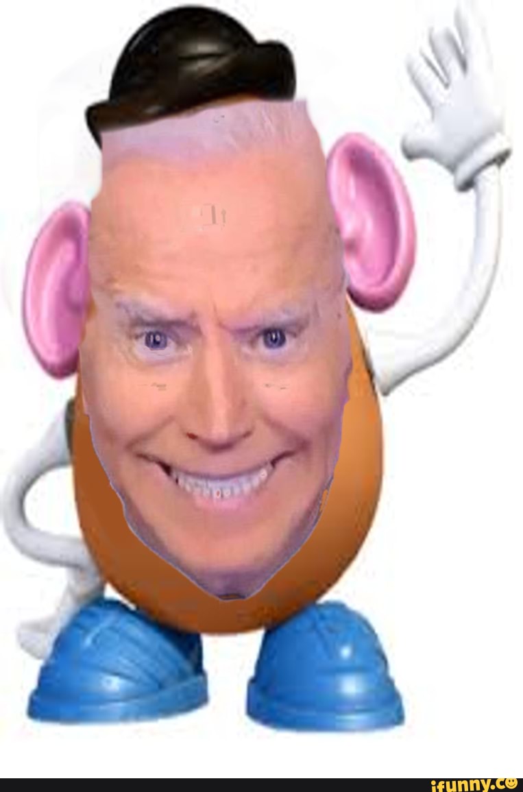 A cursed image I made of the potato in the white house. - iFunny