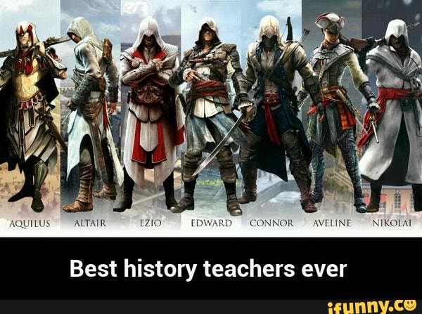 AQUIRUS - ALTAIR Best history teachers ever - iFunny