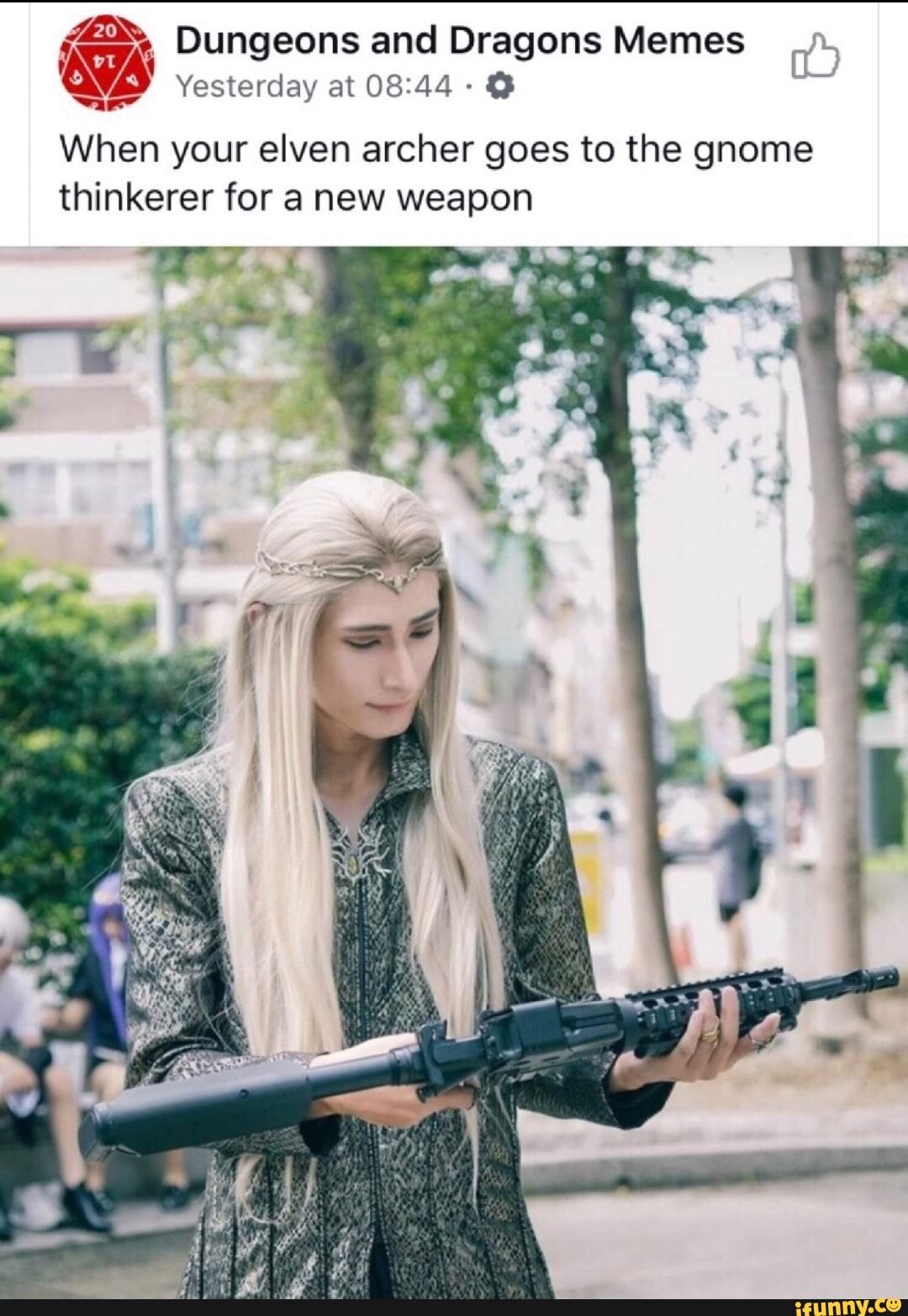 We need more elves with guns - Dungeons and Dragons Memes ___p ...