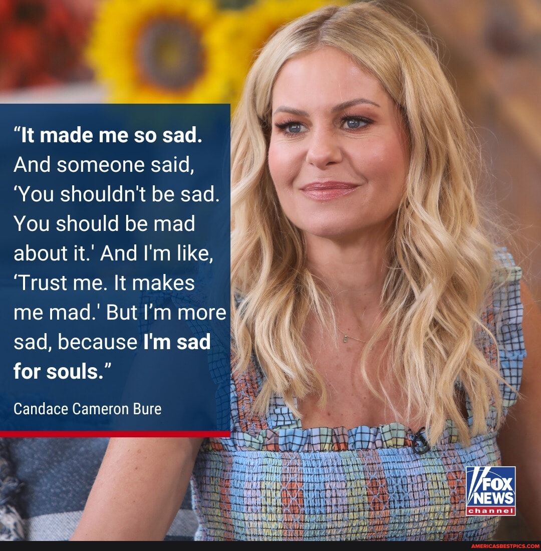 ‘DISGUSTING’: 'Full House’ star Candace Cameron Bure shares an ...