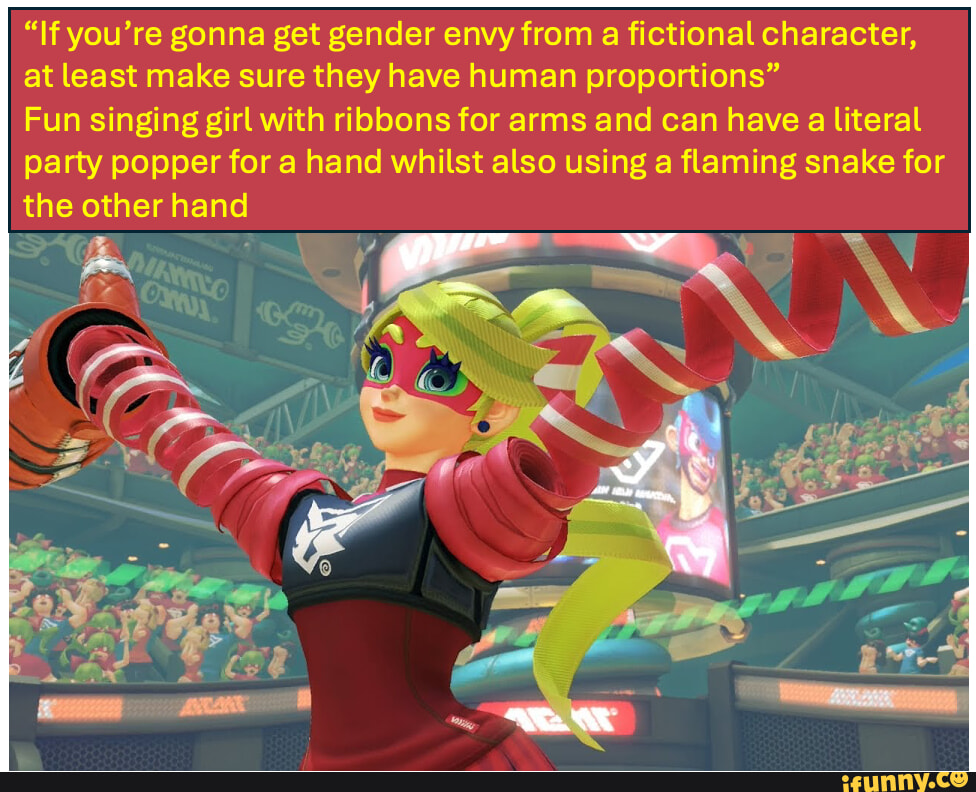 MakeArms2 - MakeArms2 "If you're gonna get gender envy from a fictional ...