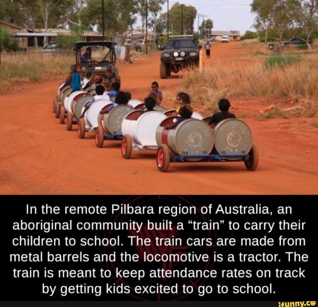 In the remote Pilbara region of Australia, an aboriginal community ...