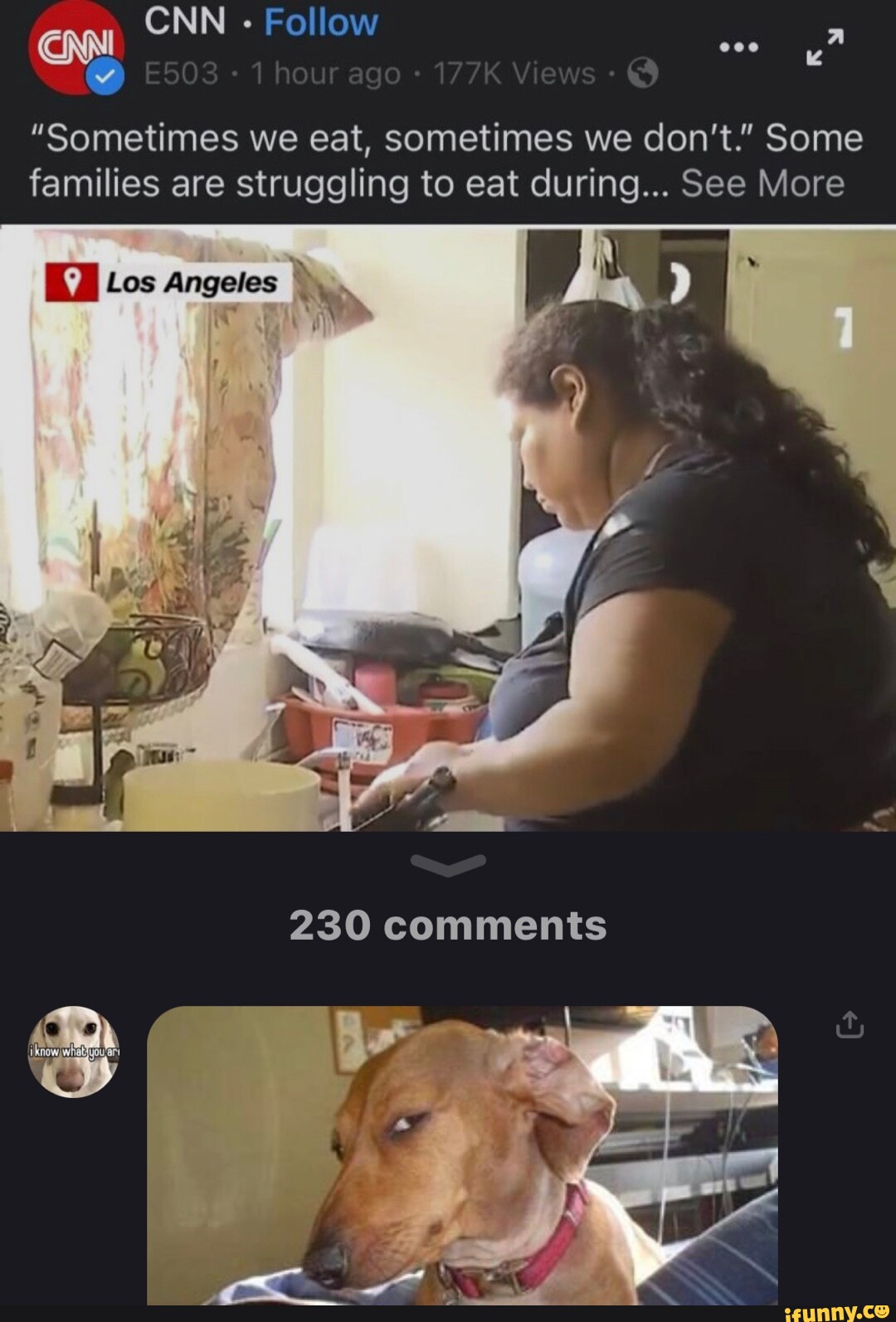 CNN - Follow "Sometimes we eat, sometimes we don't." Some families are ...