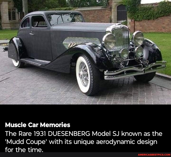 Muscle Car Memories The Rare 1931 DUESENBERG Model SJ known as the ...