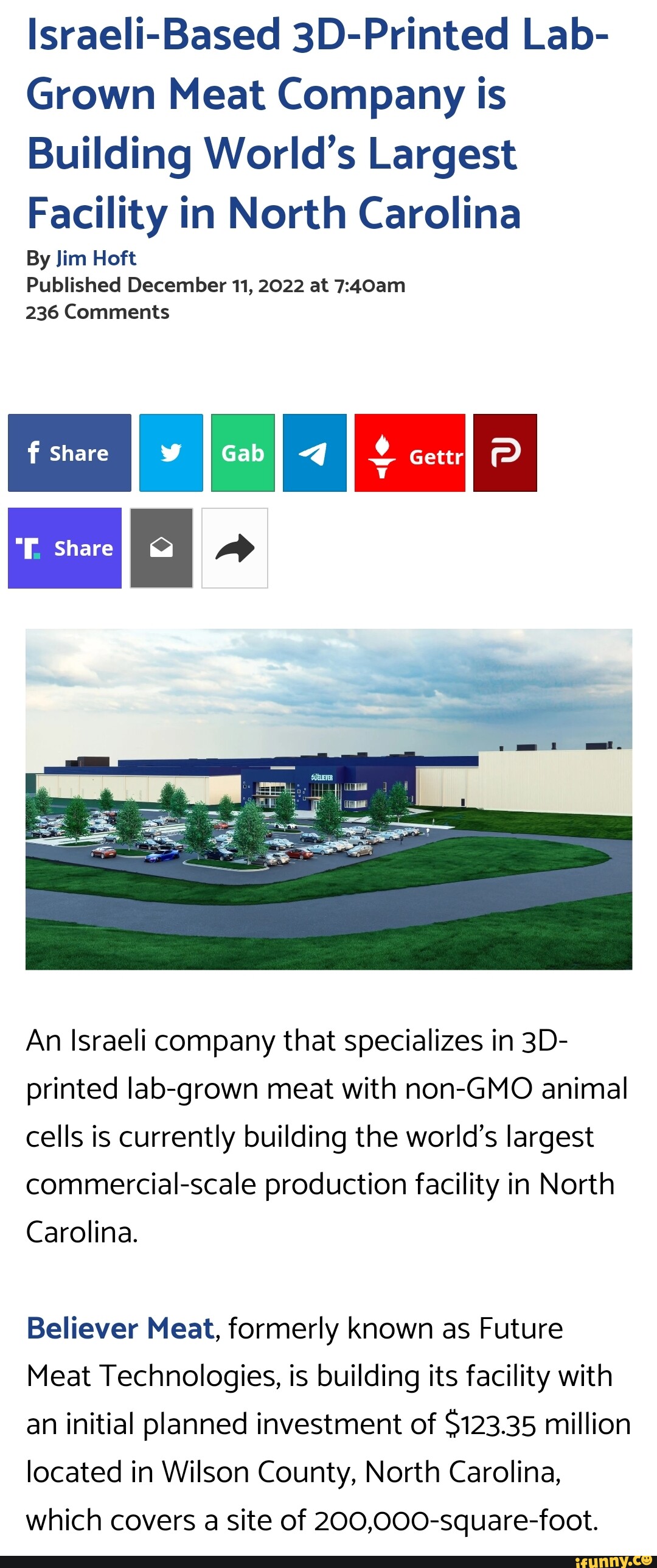 Israeli-Based 3D-Printed Lab- Grown Meat Company is Building World's ...