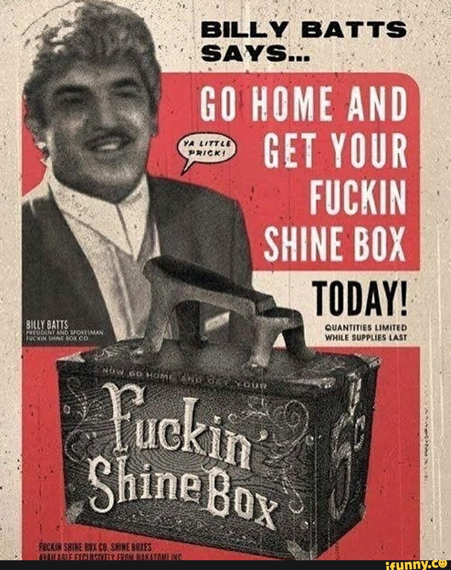 Billy Batts Shinebox