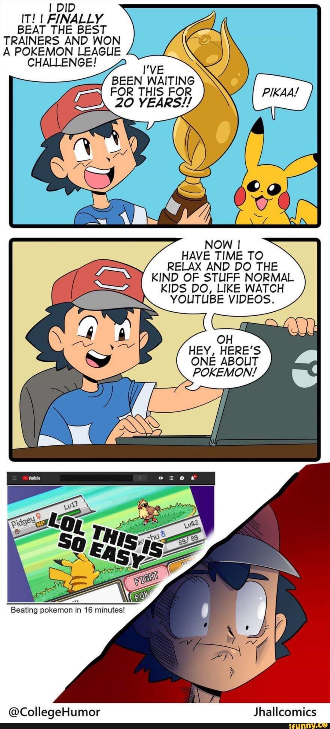 ! DID IT! ! FINALLY BEAT THE BEST TRAINERS AND WON A POKEMON LEAGUE ...