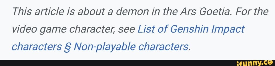 Goetia memes. Best Collection of funny Goetia pictures on iFunny