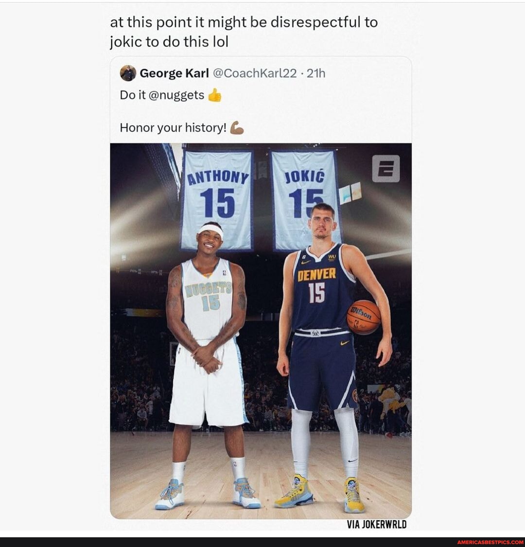 Jokic memes. Best Collection of funny Jokic pictures on America’s best ...