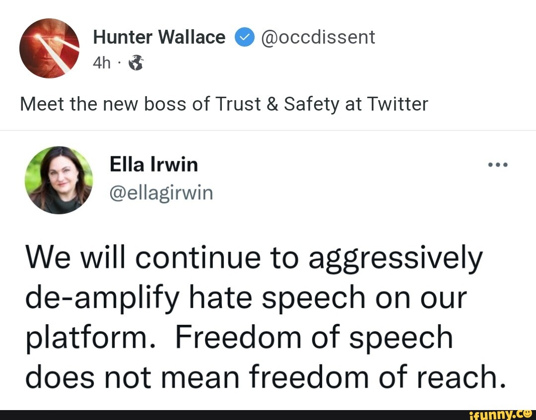 Hunter Wallace @ @occdissent Meet the new boss of Trust & Safety at ...