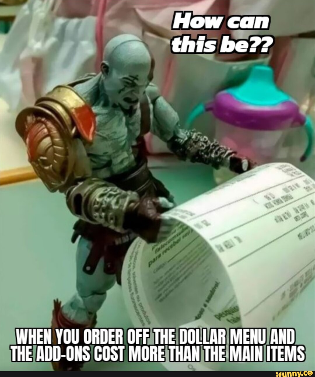 How can WHEN YOU ORDER OFF THE DOLLAR MENU AND THE ADD-ONS COST MORE ...