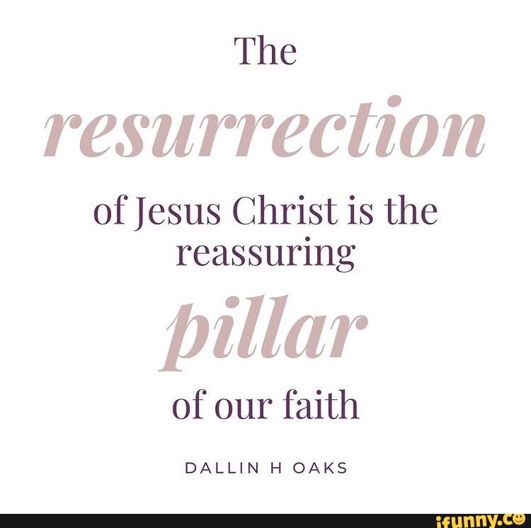 The resurrection of Jesus Christ is the reassuring pillar of our faith ...