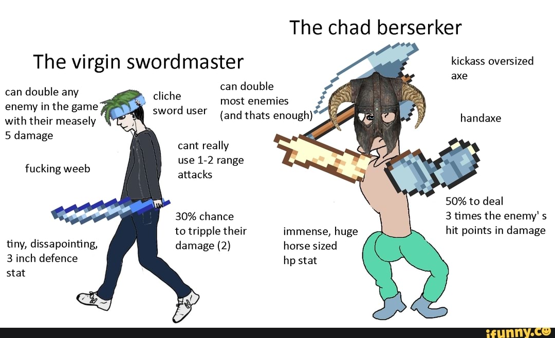 Chad Axe Memes Light 🇩🇰🇺🇦🌻 On X: "You Have My Sword,