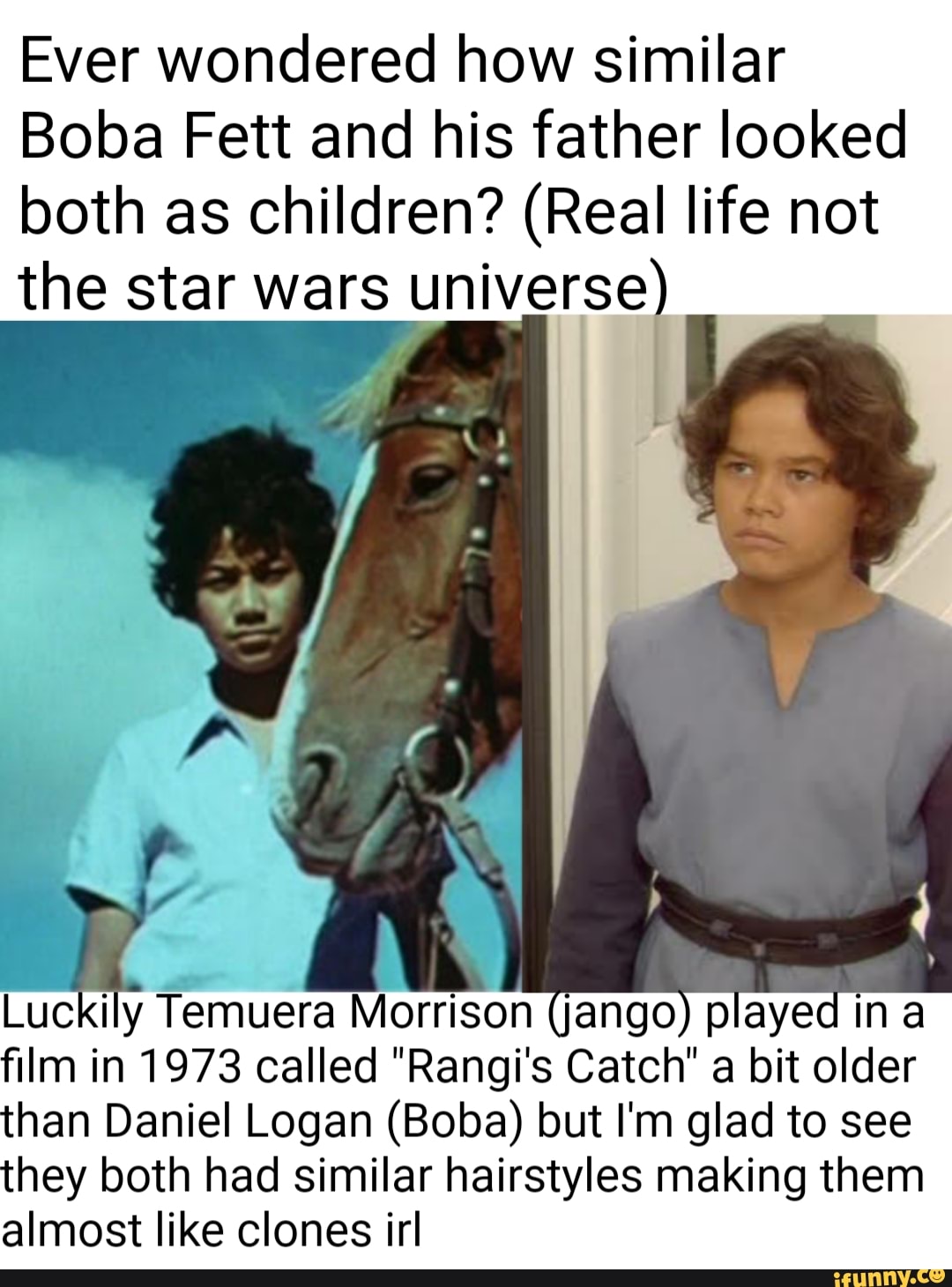 Ever wondered how similar Boba Fett and his father looked both as ...