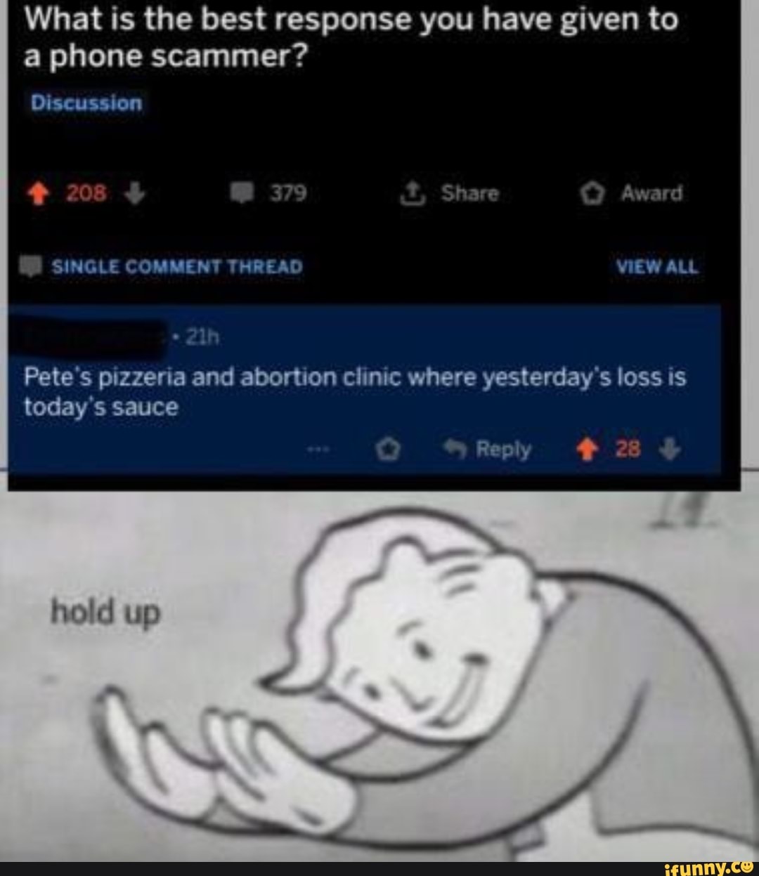 What is the best response you have given to a phone scammer? Discussion ...