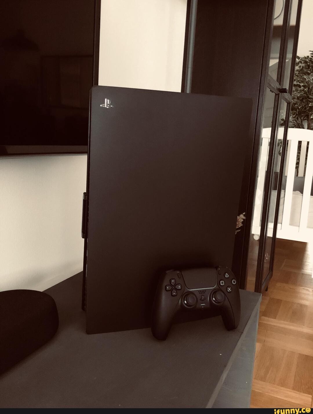 Matte Black PS5 (custom logo) - iFunny