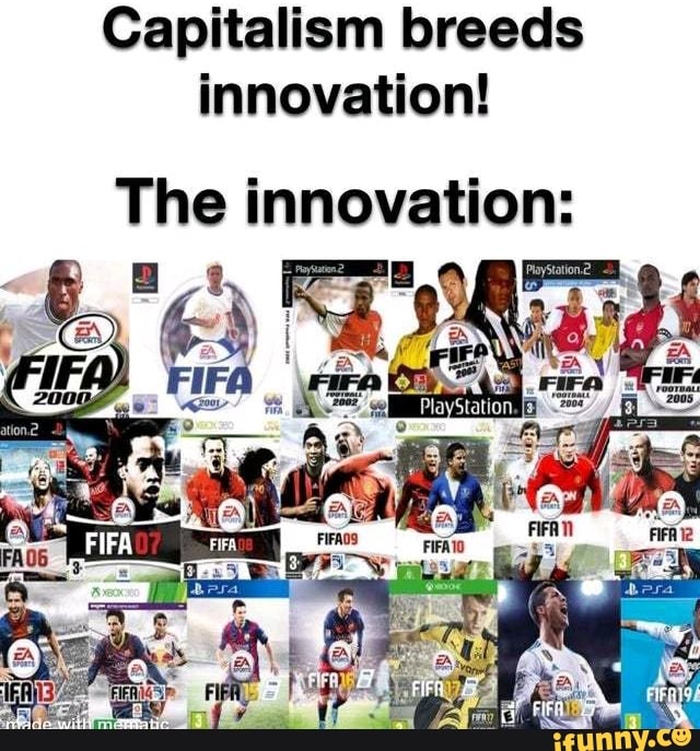 Capitalism breeds innovation! The innovation: - iFunny
