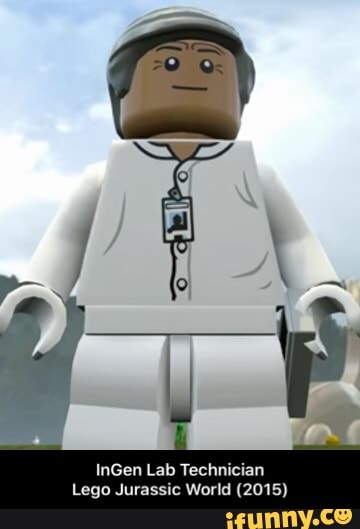 InGen Lab Technician Lego Jurassic World (2015) - InGen Lab Technician ...