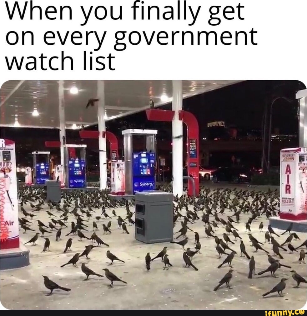 Government Watch List Memes