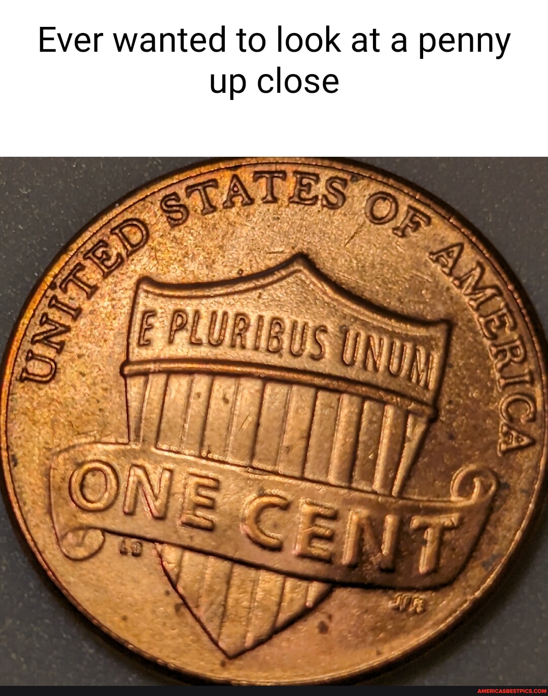 Ever wanted to look at a penny up close - America’s best pics and videos