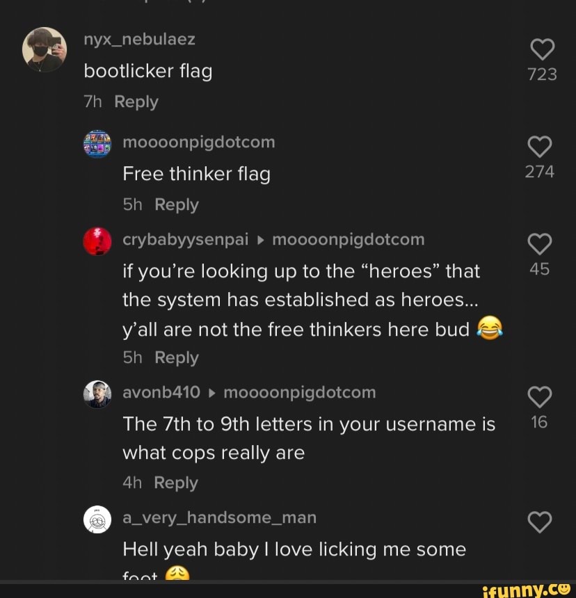 Bootlicker memes. Best Collection of funny Bootlicker pictures on iFunny