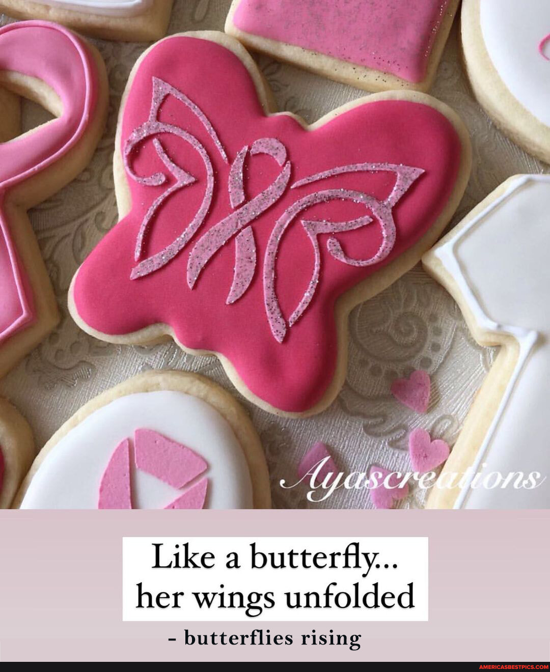 Like a butterfly, her wings unfolded - butterflies rising - Like a ...