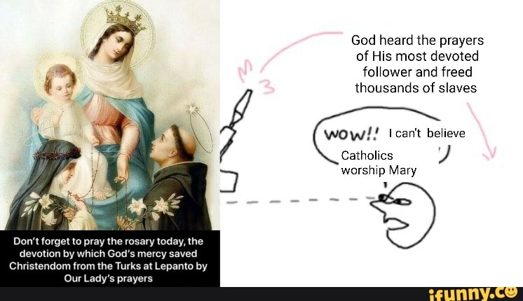 Don't forget to pray the rosary today, the devotion by which God's ...