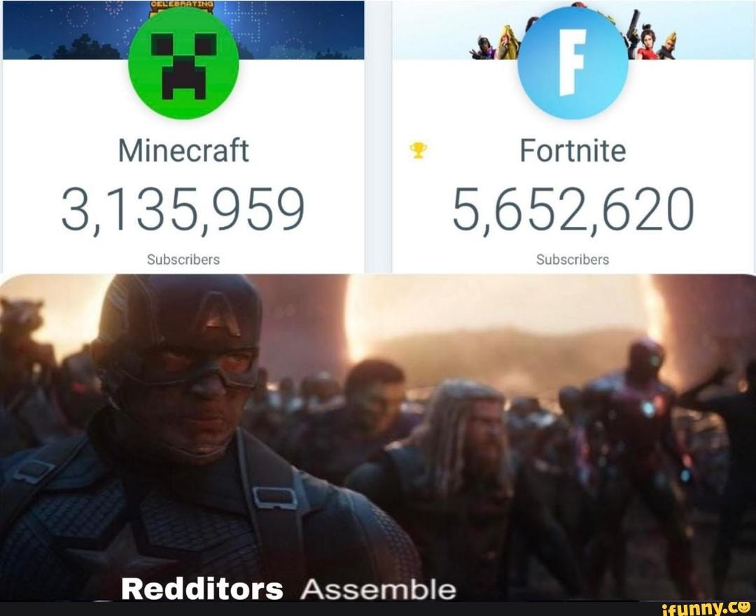 Redditors Assemble - iFunny