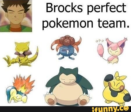 Brock Pokemon Meme