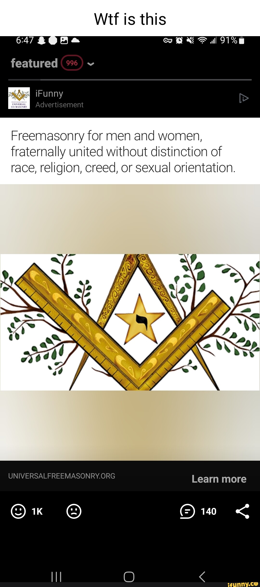 Ifunny Featured Logo