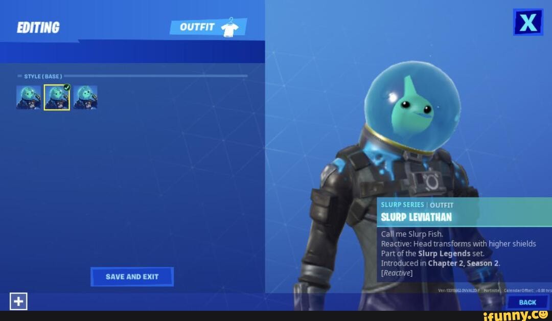 Call me Slurp Fish. Reactive: Head transforms with higher shields Part ...