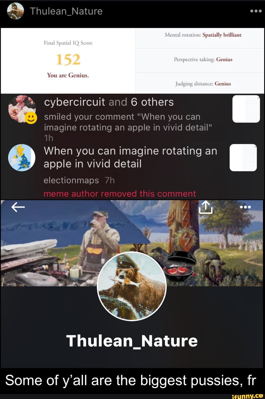 Thulean_Nature Spatially brilliant caking: Judging Genius You are ...